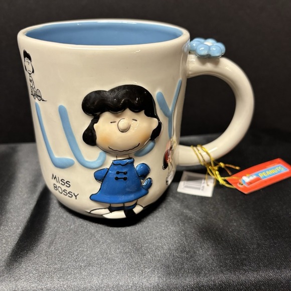 Westland | Art | Peanuts Snoopy Lucy Miss Bossy Embossed Vintage Htf ...